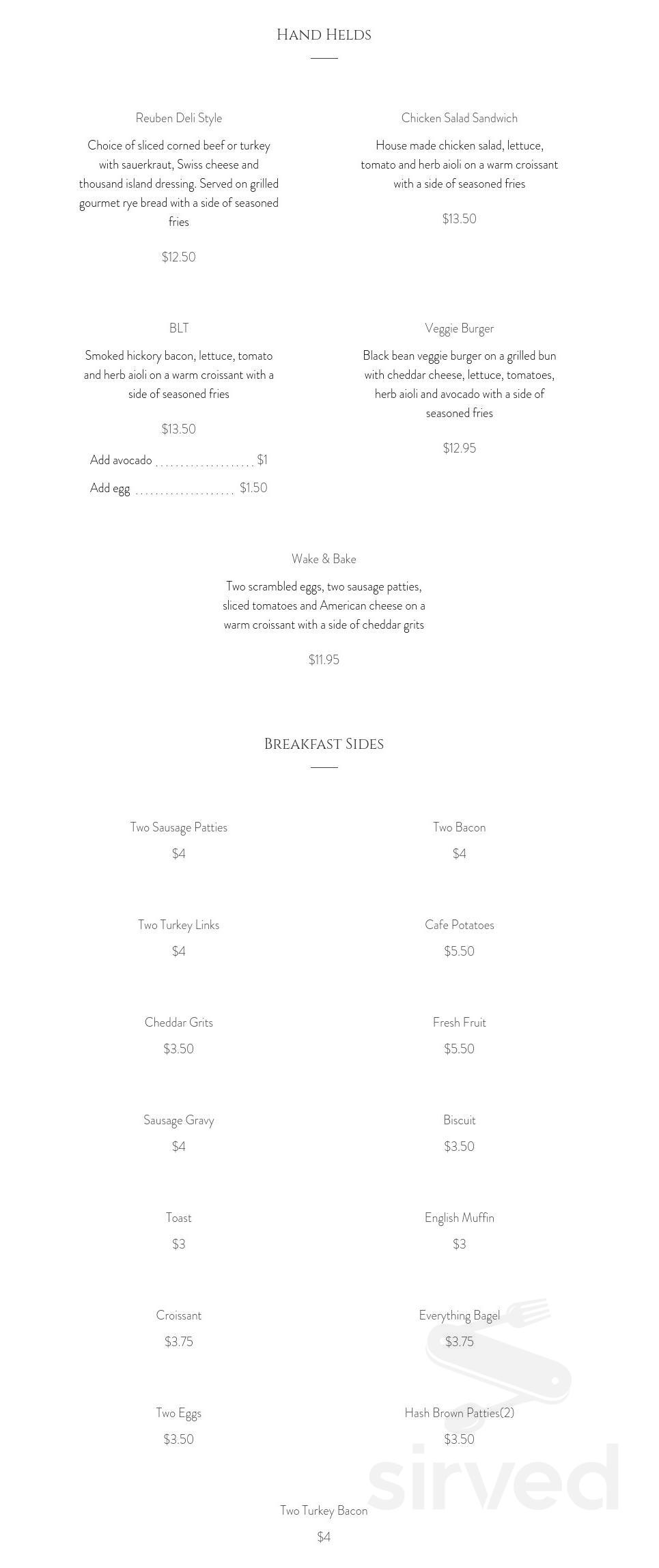 Tulua Bistro Jax Beach menu in Jacksonville Beach, Florida, USA