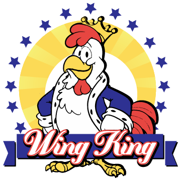 Wing King menu in Cordova, Tennessee, USA