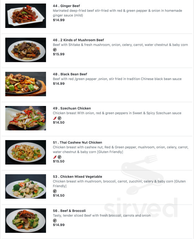 Thai Basil - Angkor North menus in Regina, Saskatchewan, Canada