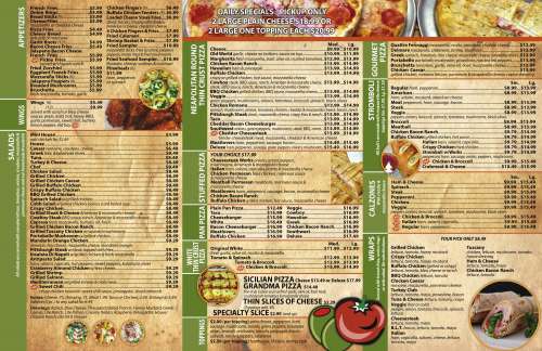 Moez Pizza menu in Harrisburg, Pennsylvania, USA