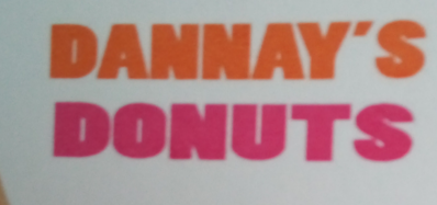 Menu for Dannay's Donuts in Highlands, TX | Sirved