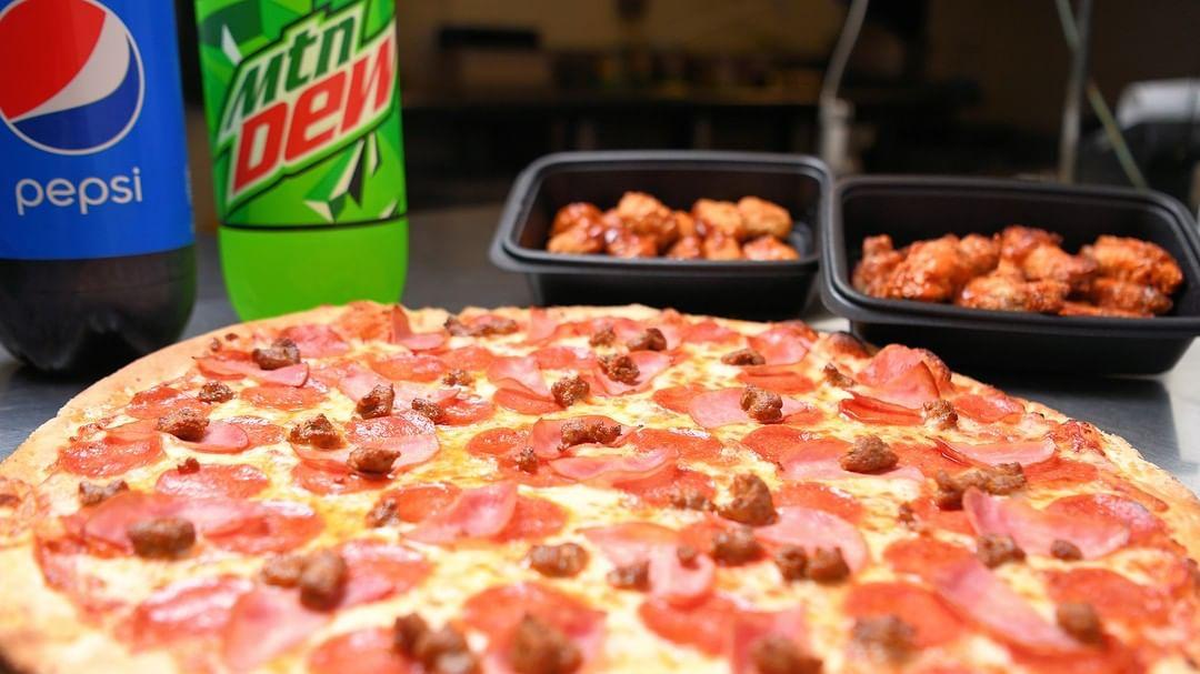 Deeks Pizza menu in Fargo, North Dakota, USA