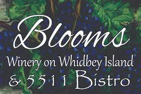 Menu for Blooms Winery on Whidbey in Freeland, WA | Sirved