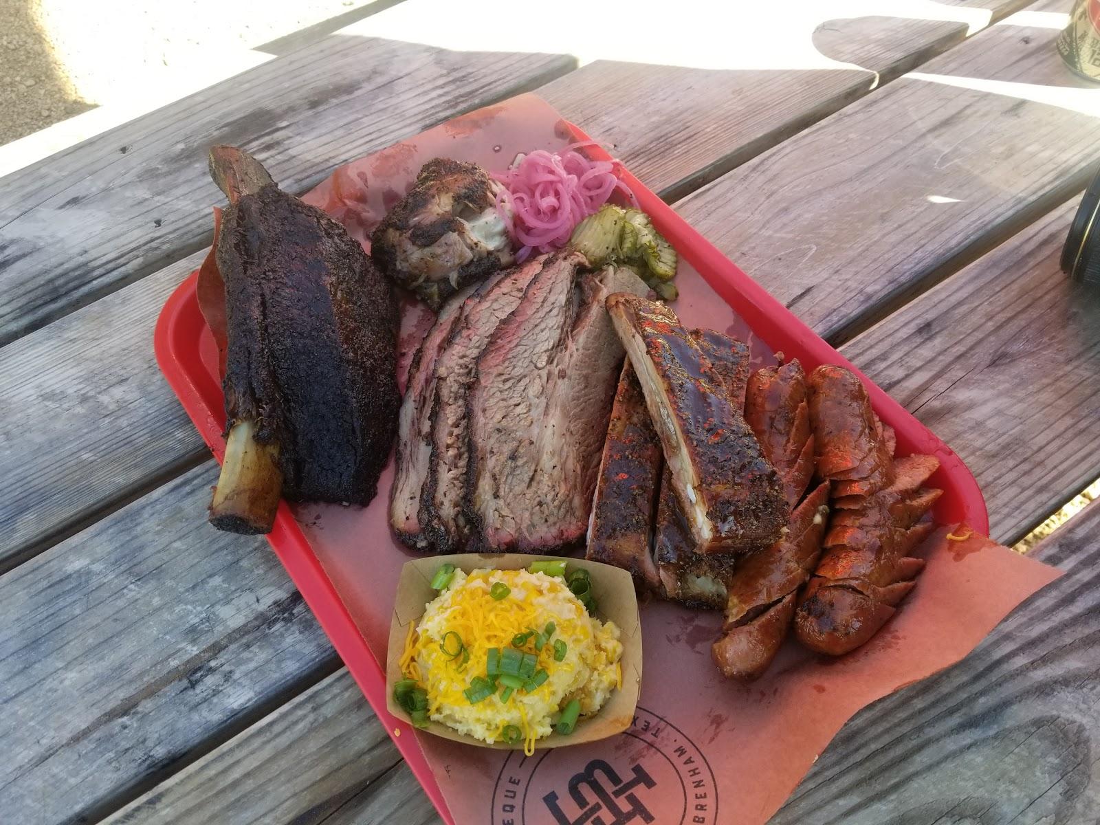 Truth BBQ menu in Houston, Texas, USA