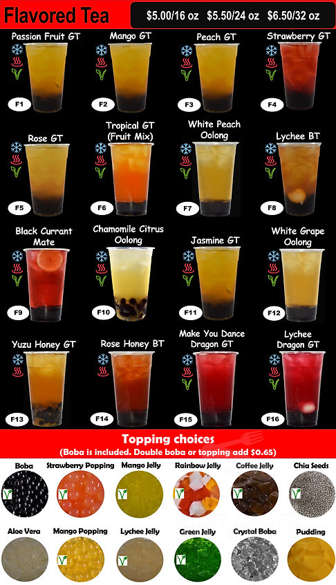No. 1 Boba Tea Centennial Hills menus in Las Vegas, Nevada, United States