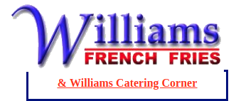 Menu for Williams Catering in Millersburg, PA | Sirved