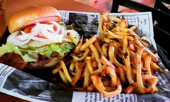 Bellevue Tap menu in Bellevue, Illinois, USA