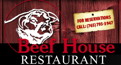 Menu for The Beef House Restaurant & Dinner Theatre in Covington, IN ...