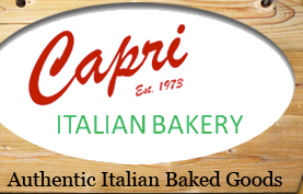 Menu for Capri Italian Bakery in Dearborn, MI | Sirved