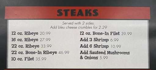 Menu for Hoots BBQ & Steaks in McGehee, AK | Sirved