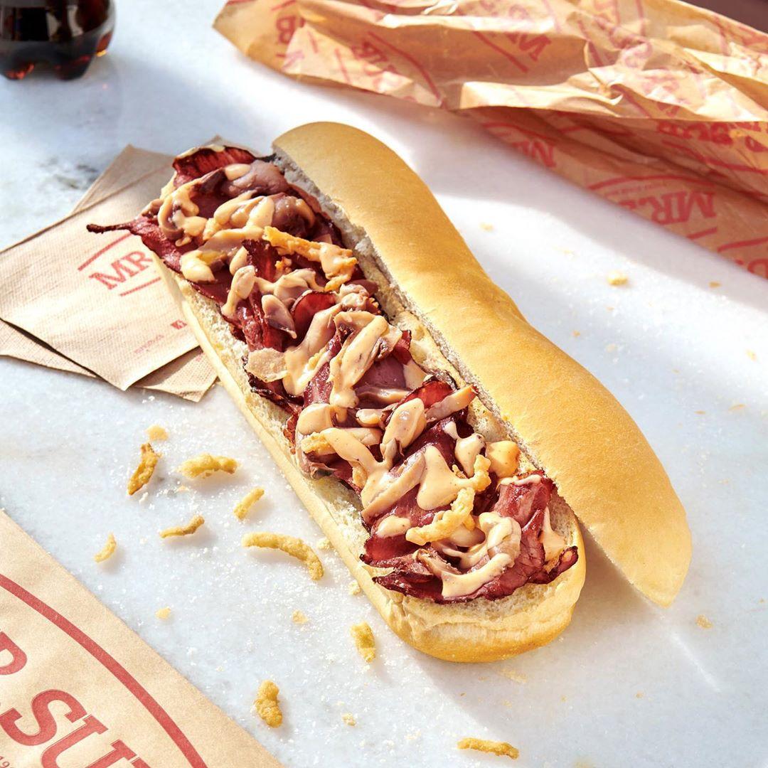 Mr. Sub menu in Colville, Washington, USA