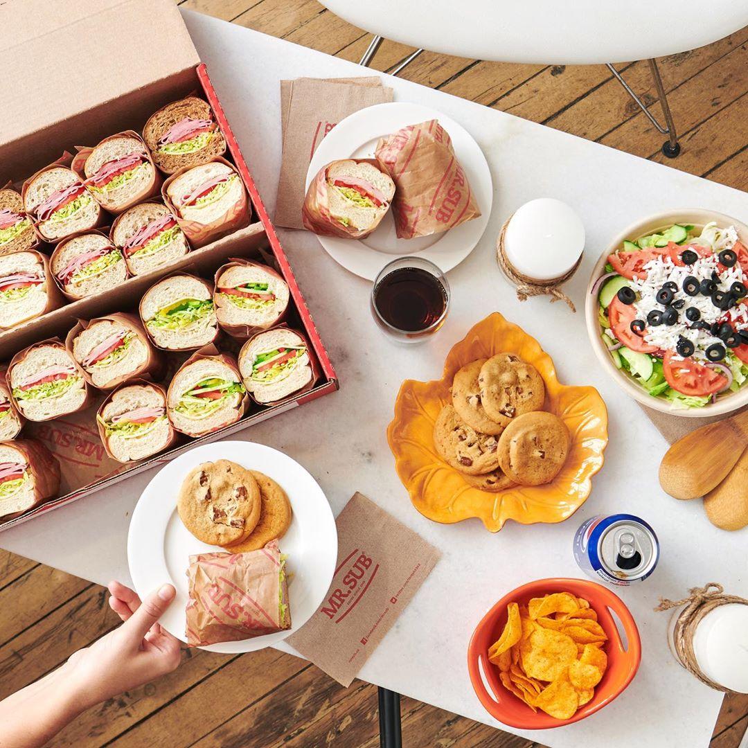 Mr. Sub menu in Colville, Washington, USA