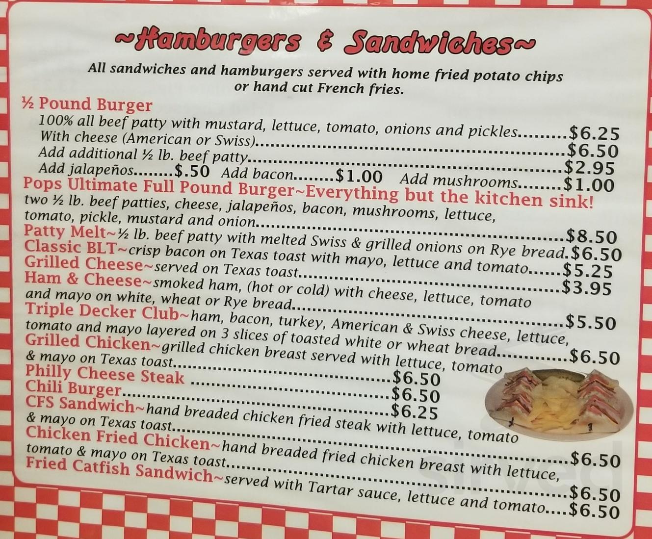 Mabank Cafe menus in Mabank, Texas, United States