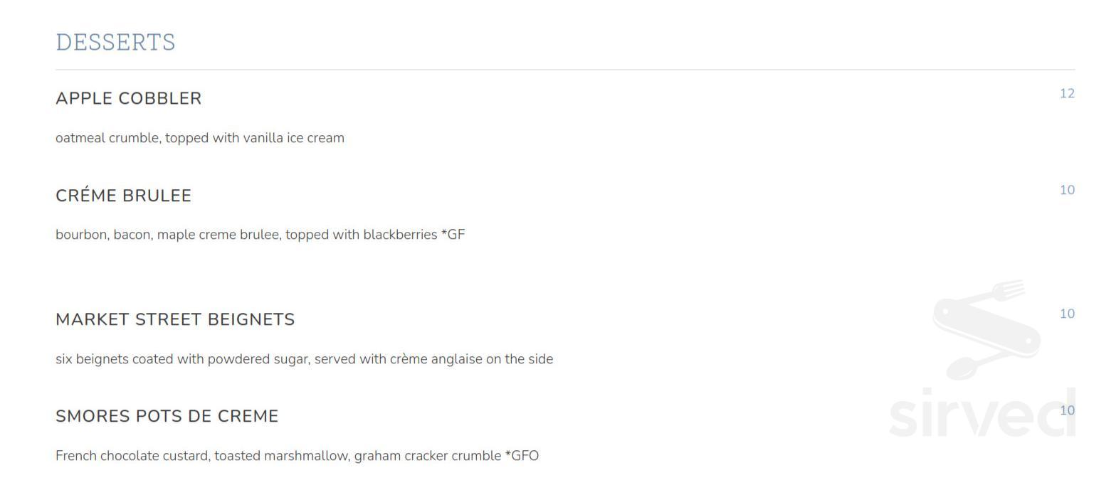 Hootch and Banter menu in Frederick, Maryland, USA