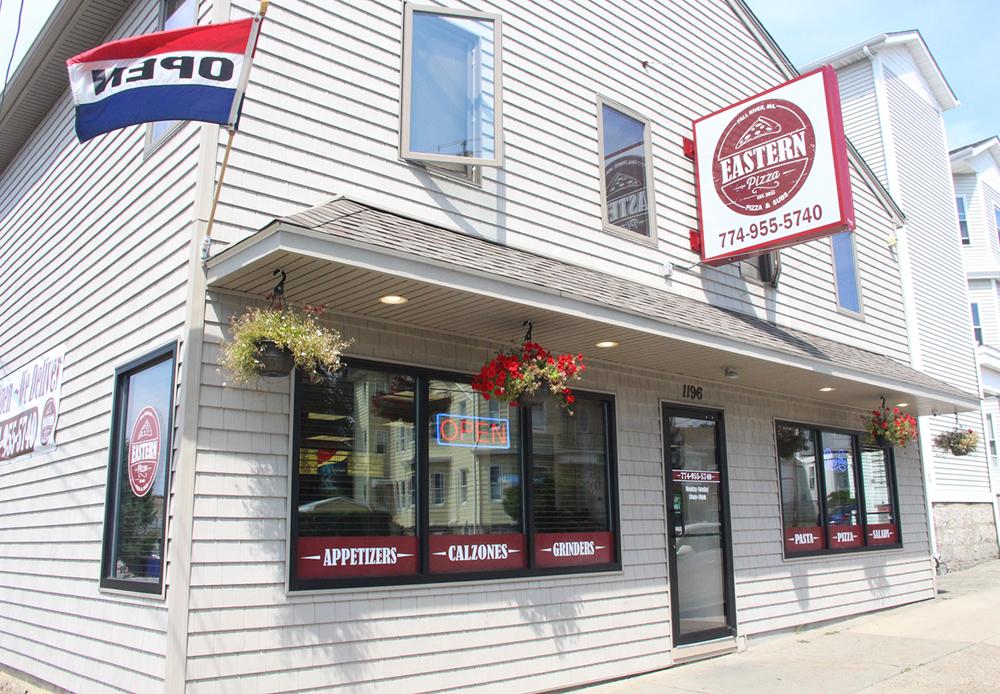 Eastern Pizza menu in Fall River, Massachusetts, USA
