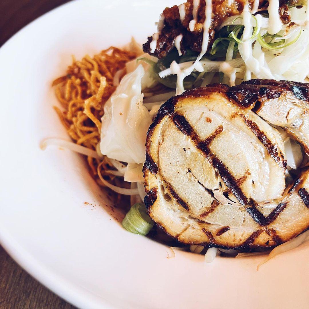 Shiki Menya menu in Calgary, Alberta, Canada