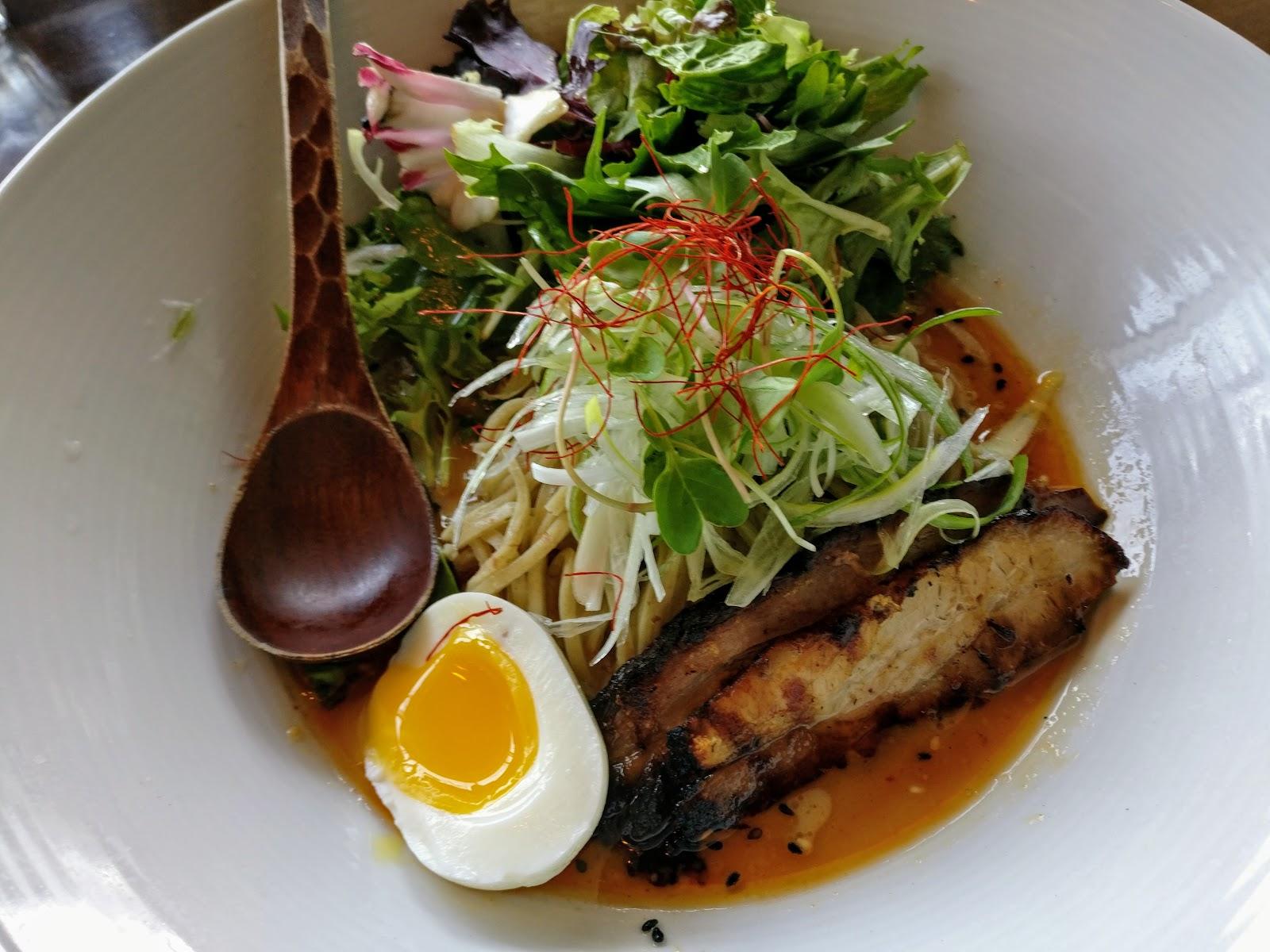 Shiki Menya menu in Calgary, Alberta, Canada