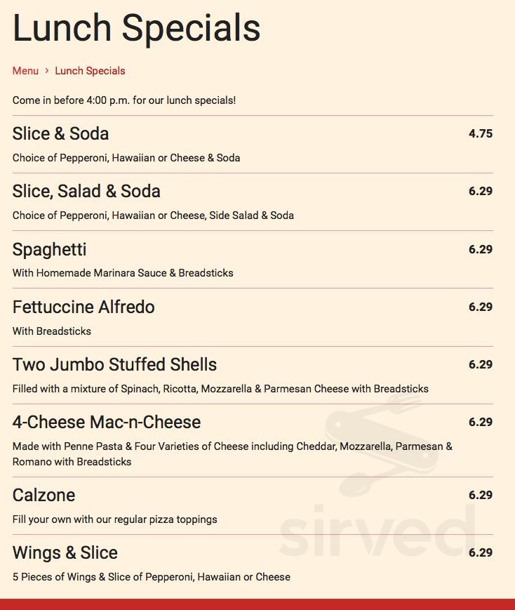Red Pepper Pizzeria & Pasta Duvall menus in Duvall, Washington, United ...