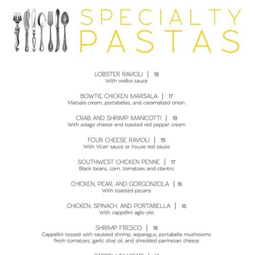 Vicari Italian Grill menu in Corinth, Mississippi, USA
