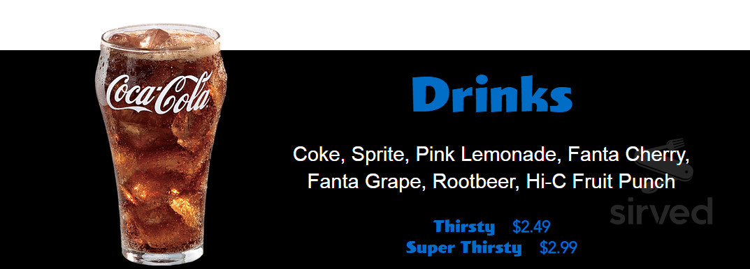 Fresh N Fun menu in Tampa, Florida, USA