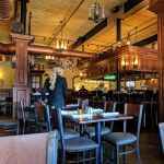 Iron Works menu in Warwick, Rhode Island, USA