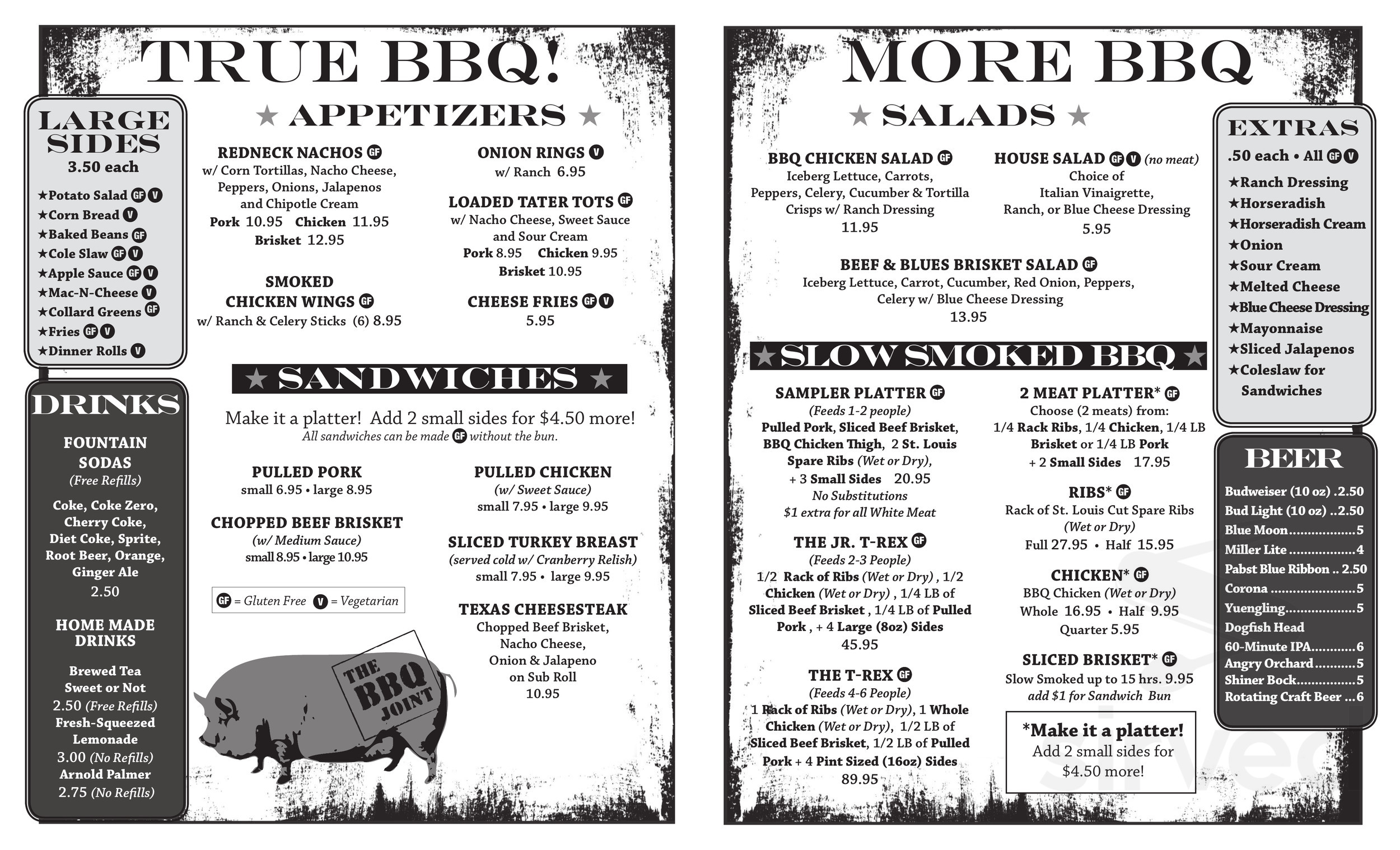RUDE BBQ menu in Easton, Maryland, USA