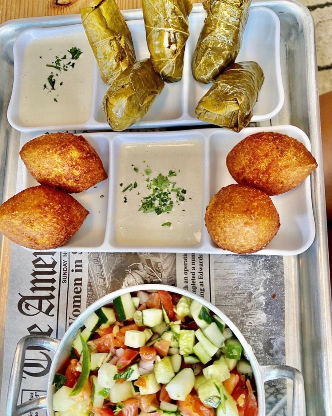 The Hummus House menu in Fort Lauderdale, Florida, USA