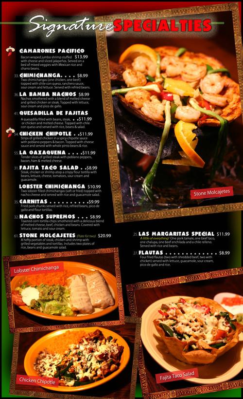 El Palenque menu in Eastlake, Ohio, USA
