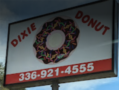 Menu for Dixie Donuts in Wilkesboro, NC | Sirved