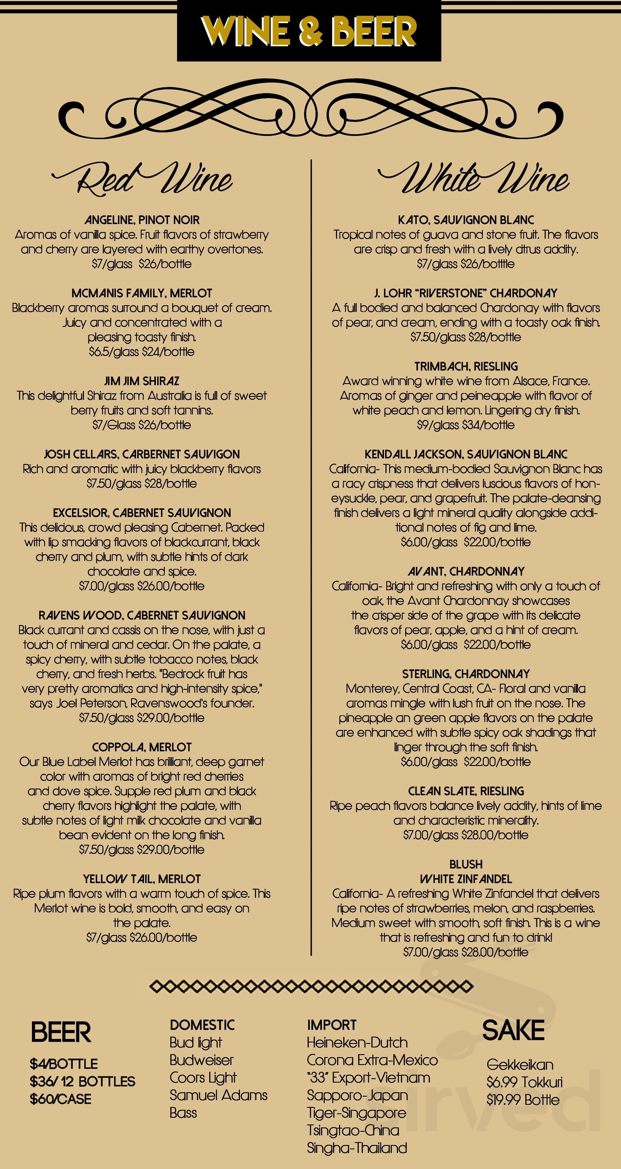 Menu - Randolph MA's Pho 98°C Vietnamese Cuisine | Sirved