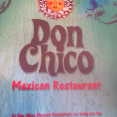 Menu for Don Chico Mexican Restaurant in Fort Payne, AL | Sirved