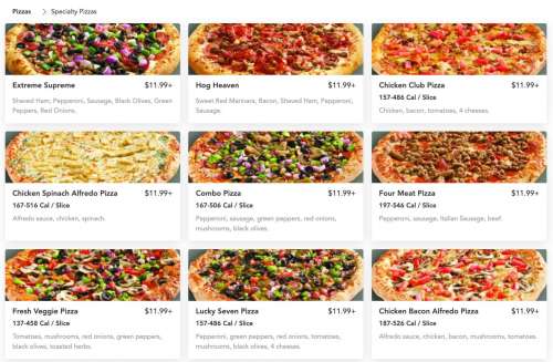 Mazzio's Italian Eatery menu in Muskogee, Oklahoma, USA