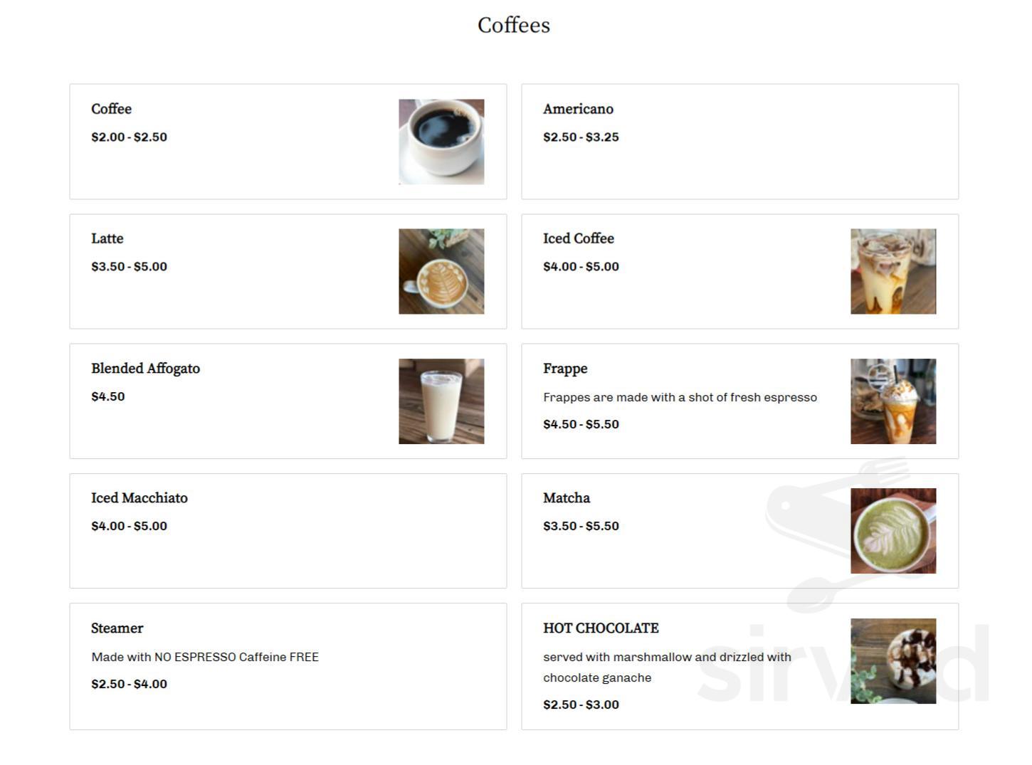 Sweet Tweets Bakery menu in Eagle Pass, Texas, USA