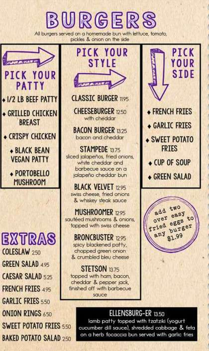 Breadline Cafe menu in Omak, Washington, USA