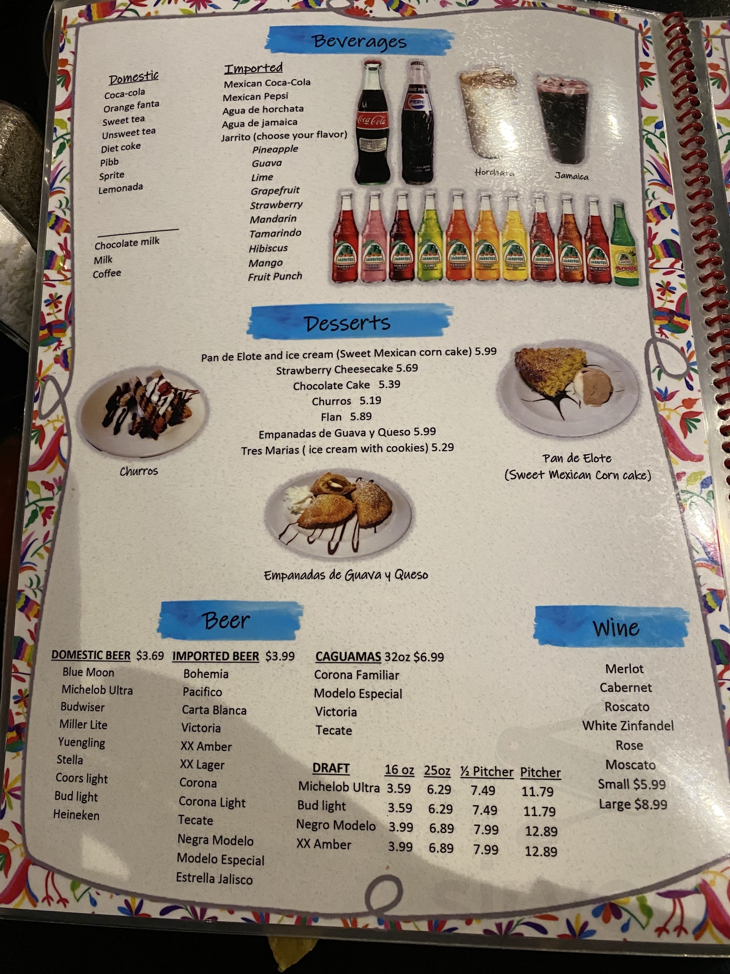 La Chiquita Authentic Mexican Food menus in Villa Rica, Georgia, United ...