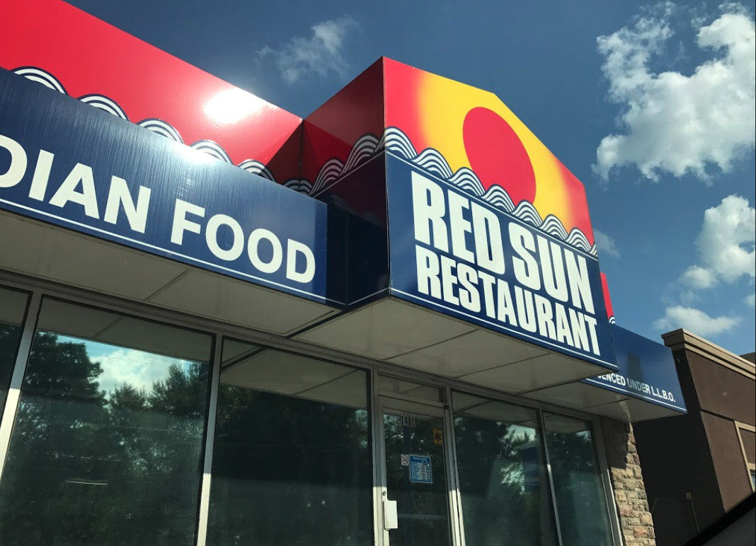 Red Sun Restaurant menus in Windsor, Ontario, Canada