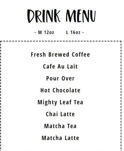 Cafe Brio menu in Hillsborough Township, New Jersey, USA