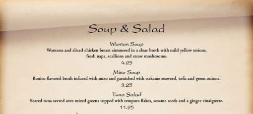 Menu for Pacific Rim in Sarasota, FL | Sirved