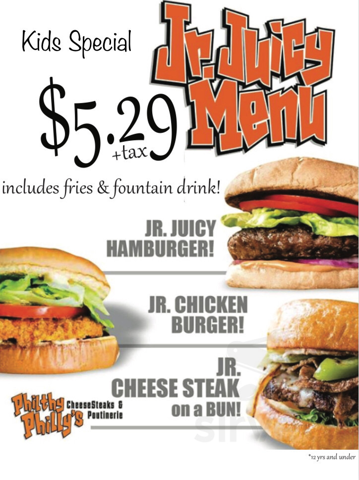 Pin Up Arcade Bar menu in Waterloo, Ontario, Canada