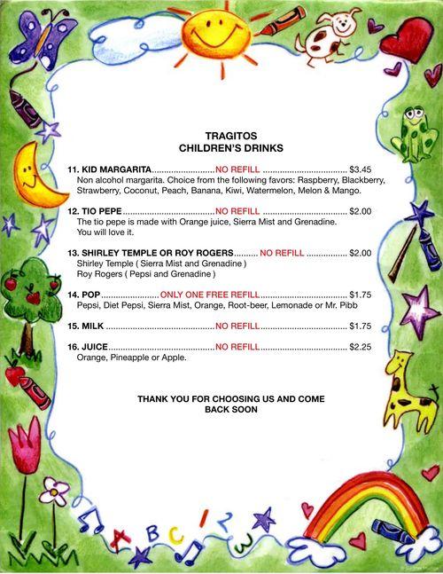 Aztecas Family Mexican Restaurant menu in Grand Junction, Colorado, USA