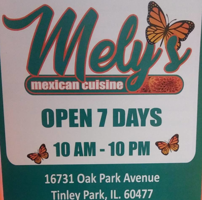 Menu for Melys Mexican Cuisine in Tinley Park, IL | Sirved