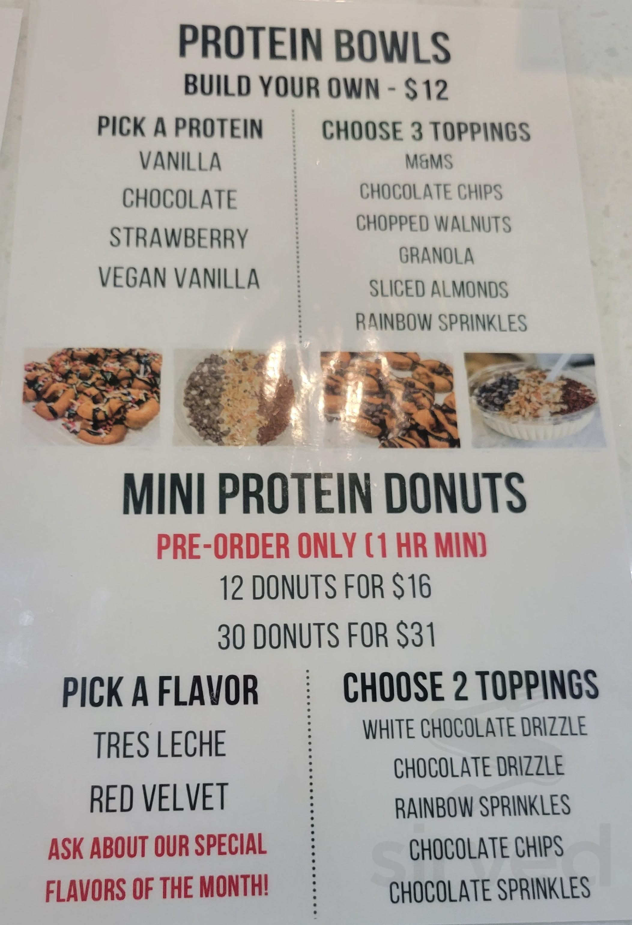 Misfits Nutrition menu in Queens, New York, USA