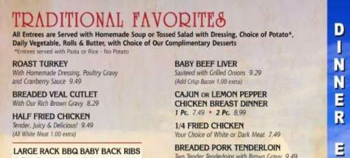 Menu for Alpine View Restaurant in Rockford, IL | Sirved
