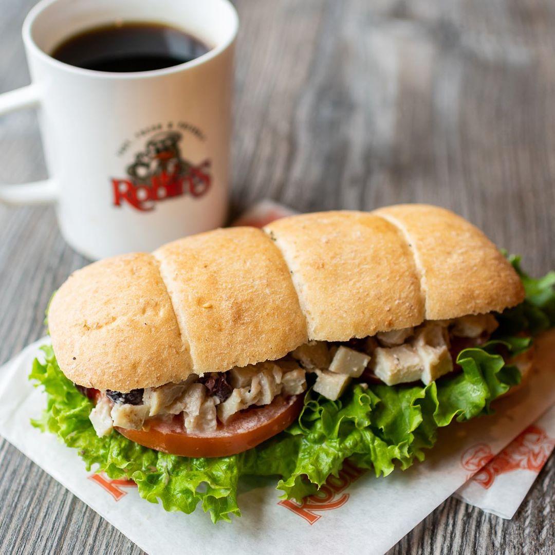 Robin's Donuts menu in Regina, Saskatchewan, Canada