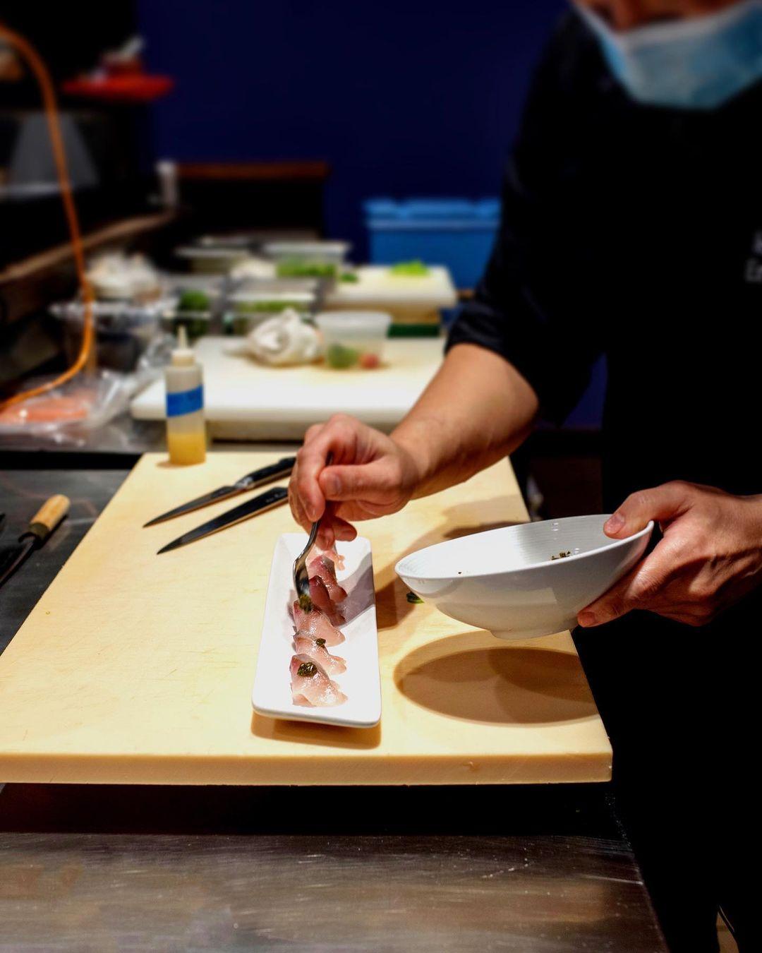 O-Ku menu in Raleigh, North Carolina, USA