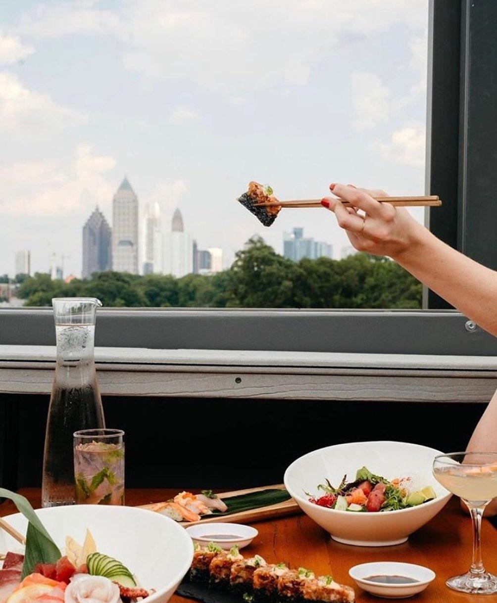 O-Ku menu in Raleigh, North Carolina, USA