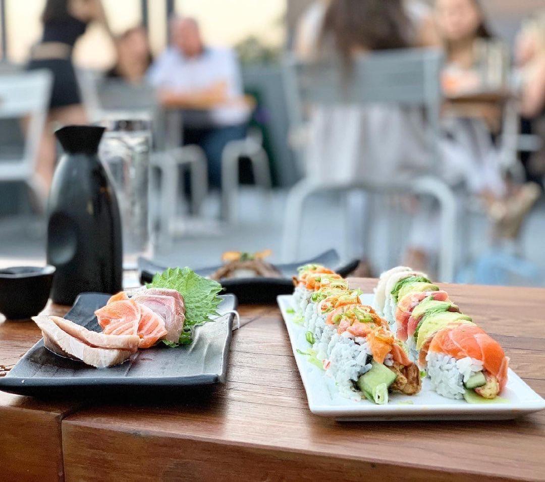 O-Ku menu in Raleigh, North Carolina, USA