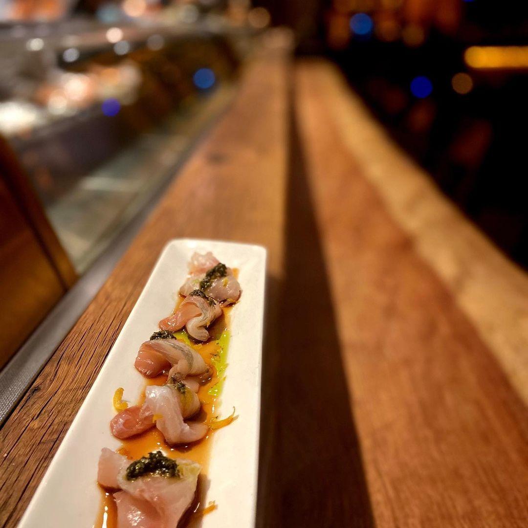 O-Ku menu in Raleigh, North Carolina, USA