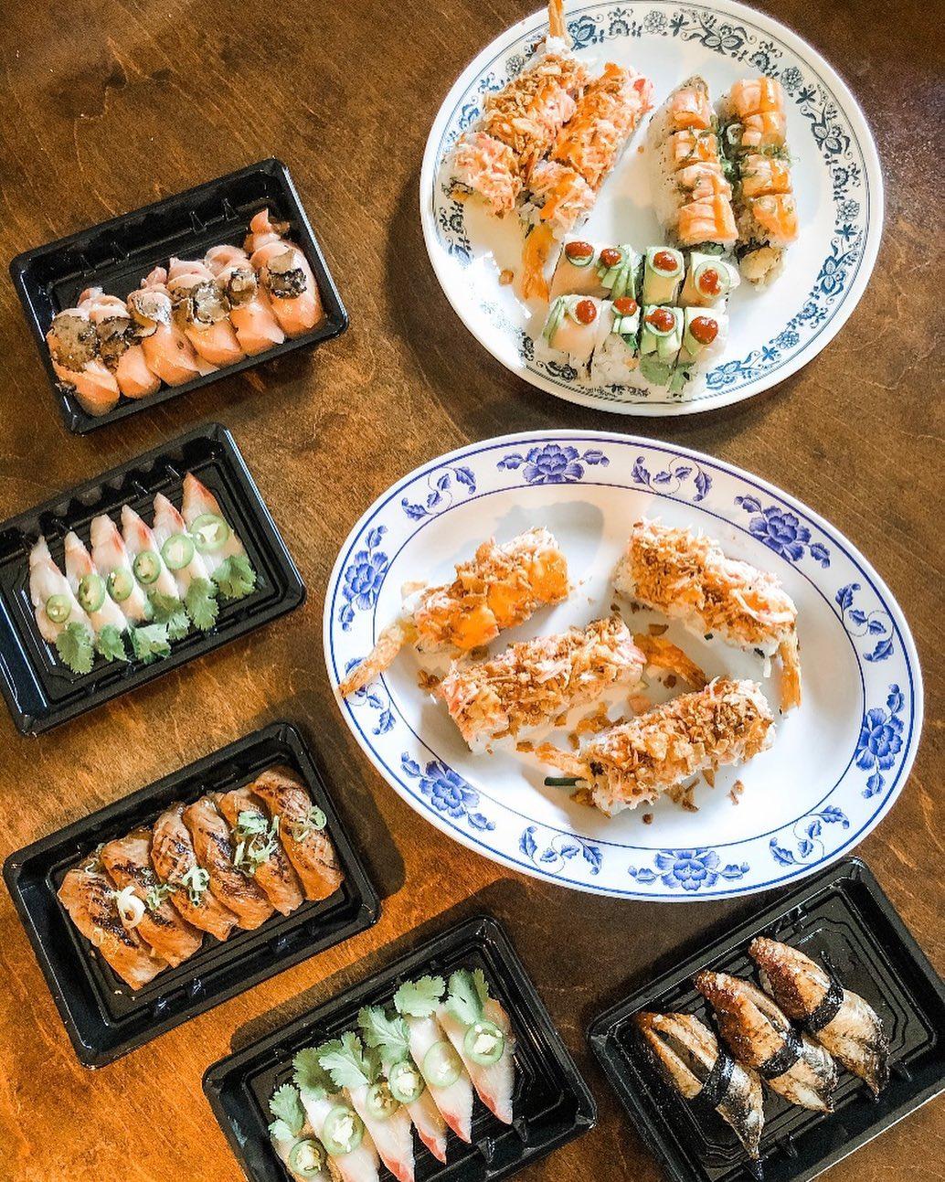 O-Ku menu in Raleigh, North Carolina, USA