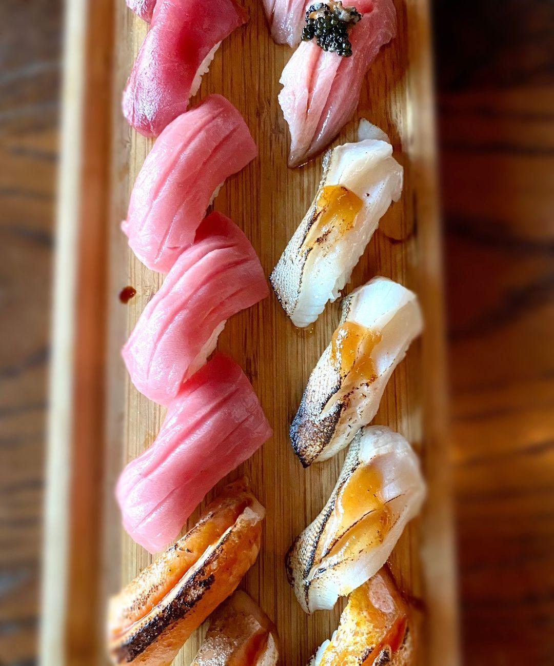 O-Ku menu in Raleigh, North Carolina, USA